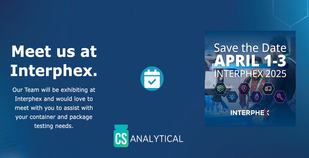 Meet With CS Analytical at Interphex